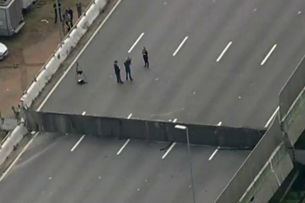 Sp Viaduto Que Cedeu Corre O Risco De Desabar Sbt News